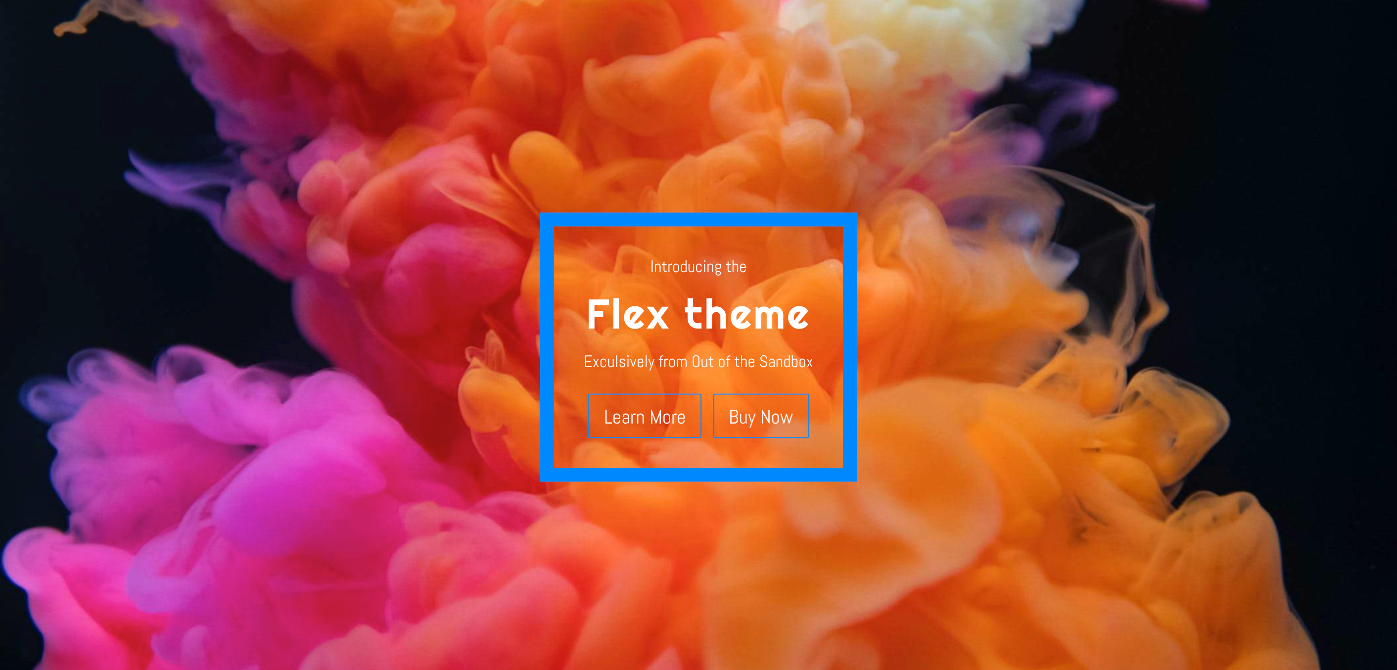 Flex Guide: Image with Text Overlay – Out of the Sandbox