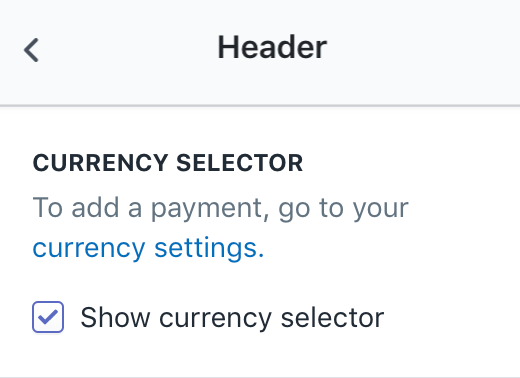 Using the country/currency selector – Out of the Sandbox
